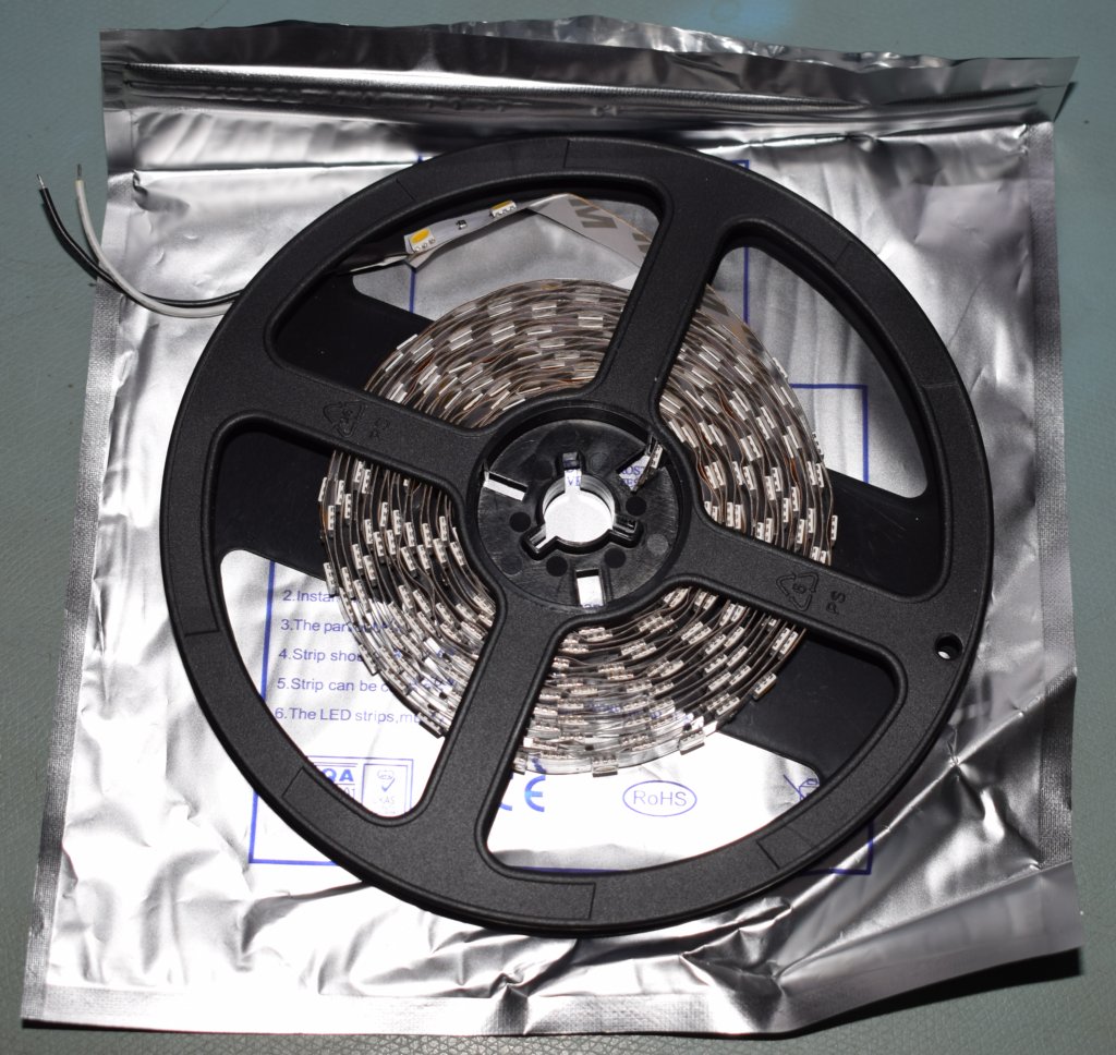 Testing LED strip – Milton Keynes MakerSpace